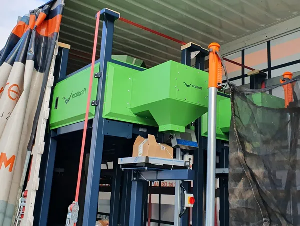 The first bagging systems leave MCW - MCW Systemtechnik